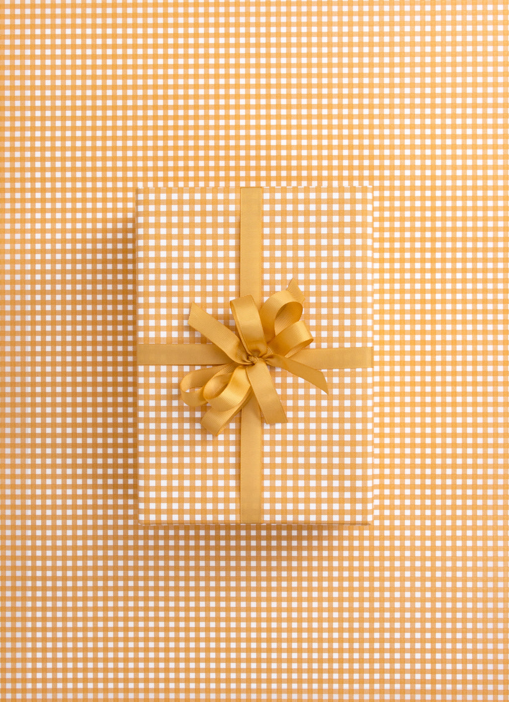 Gingham Toffee 10M Wrapping Paper – The Vandoros Store