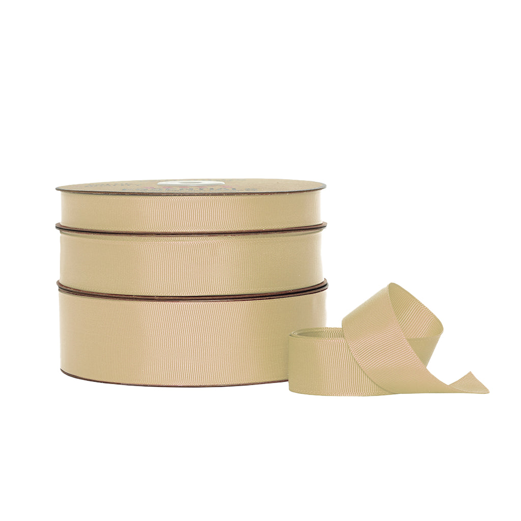 Grosgrain Ribbon Taupe – The Vandoros Store