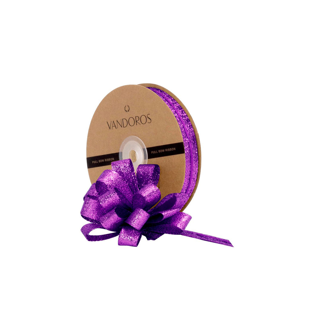 Stellar Purple Pull Bow Ribbon – The Vandoros Store