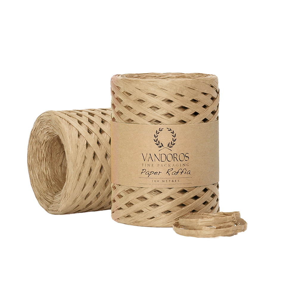 Paper Raffia Natural – The Vandoros Store